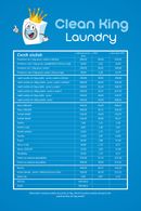 Ceník | Clean king